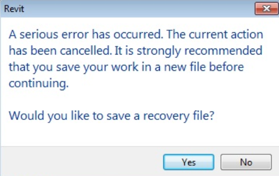Error A Serious Error Has Occurred When Creating Section Box In