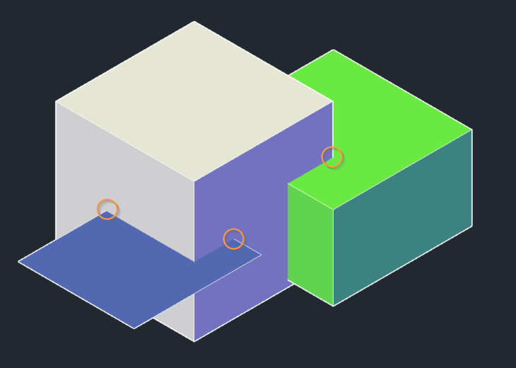 3D Object Snap Doesn t Work For Intersecting Surfaces And Solids In AutoCAD AutoCAD 2019 