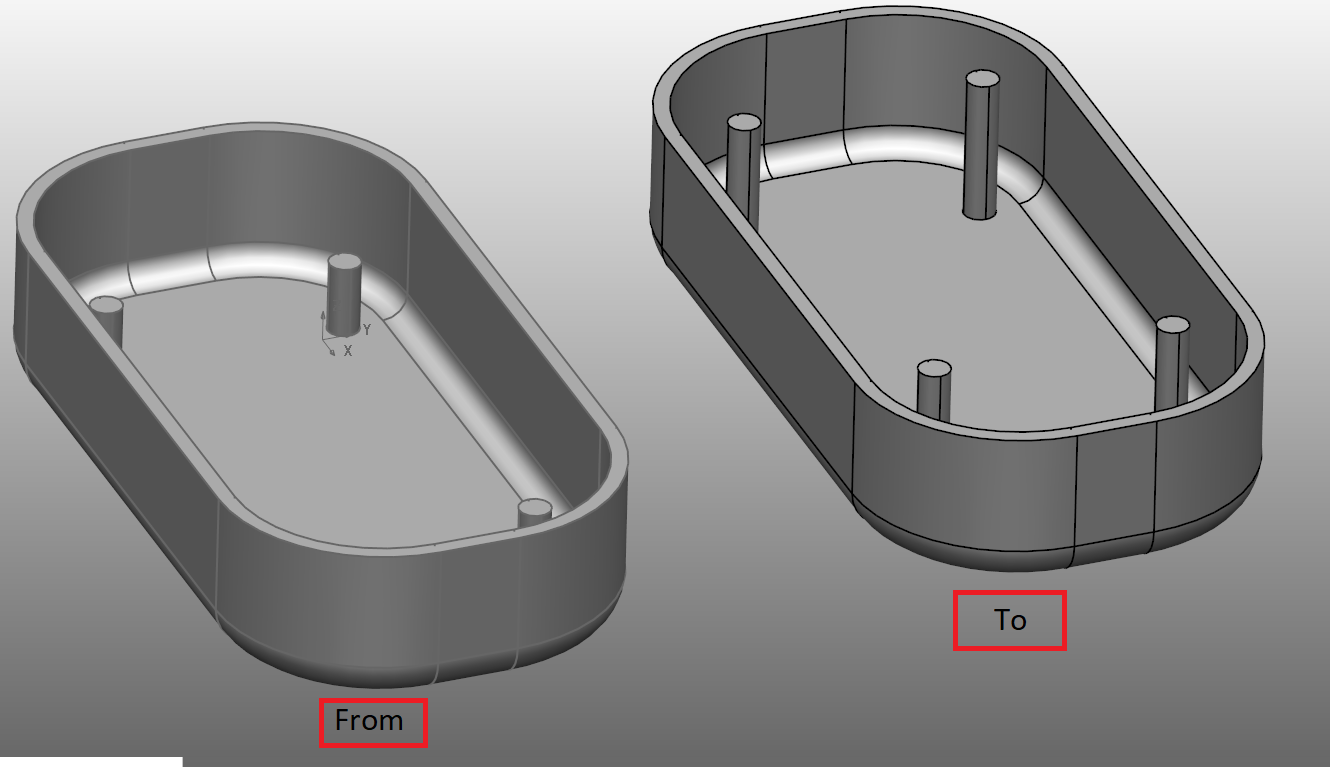 How to replace the face in PowerShape