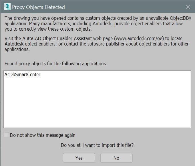 Certain .dwg files made with polylines import into 3ds Max incorrectly