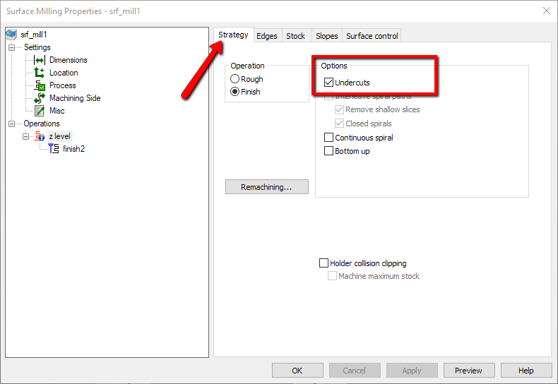 How to machine undercut areas in FeatureCAM