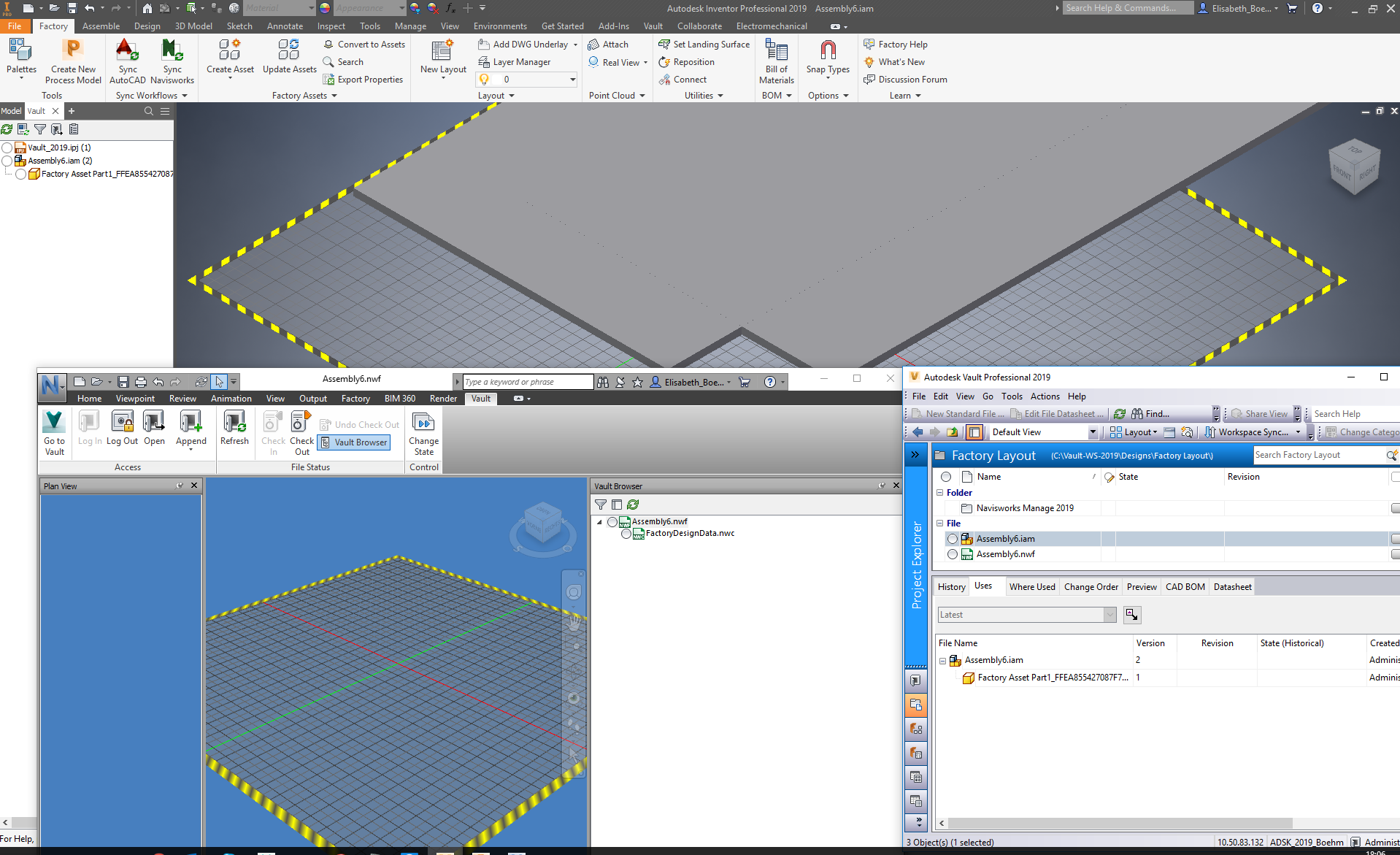 Vault Asset and Sync with Navisworks are losing relationships in ...