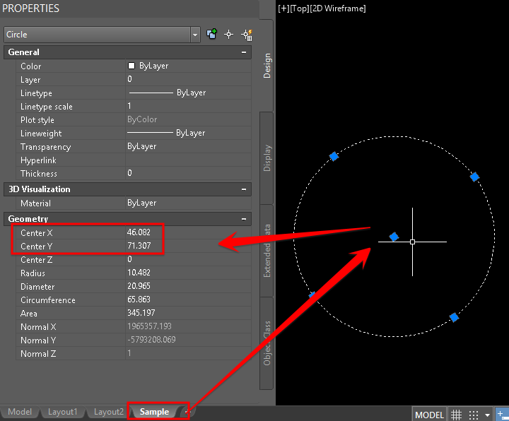 XY Coordinates Is Different From Model Space To Paper Space In AutoCAD AutoCAD 2019 Autodesk 
