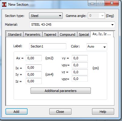 How to create composite section (with two materials) in Robot ...