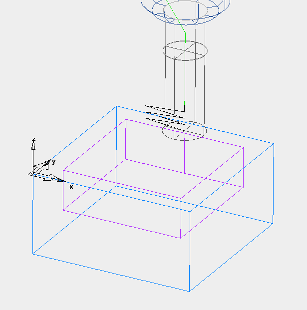 How to remove the ramp lead in from a 2D feature in FeatureCAM