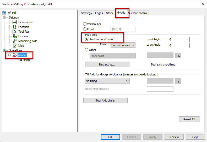 How to machine a 4 axis helical surface in FeatureCAM