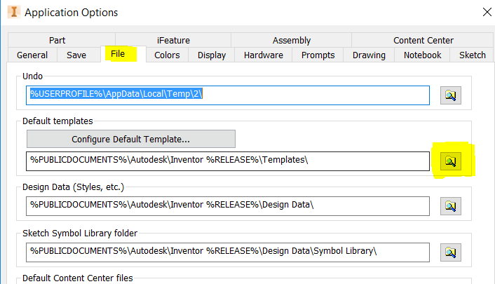 The Changes Are Not Honored After The Default Template Location Is 
