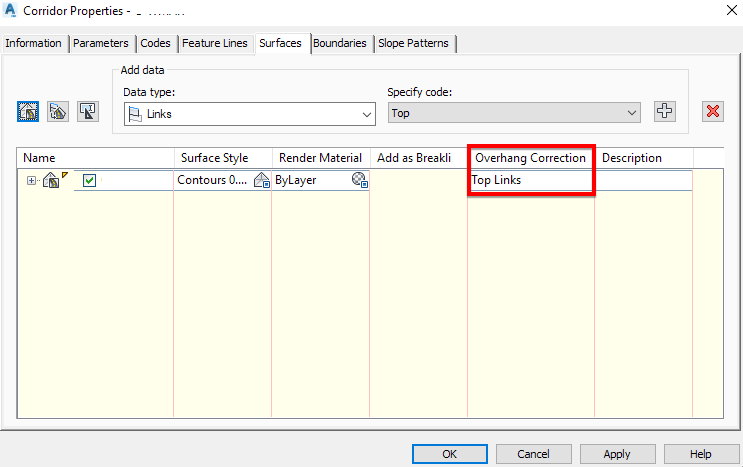 Corridor surface is not uniform and not matching assembly