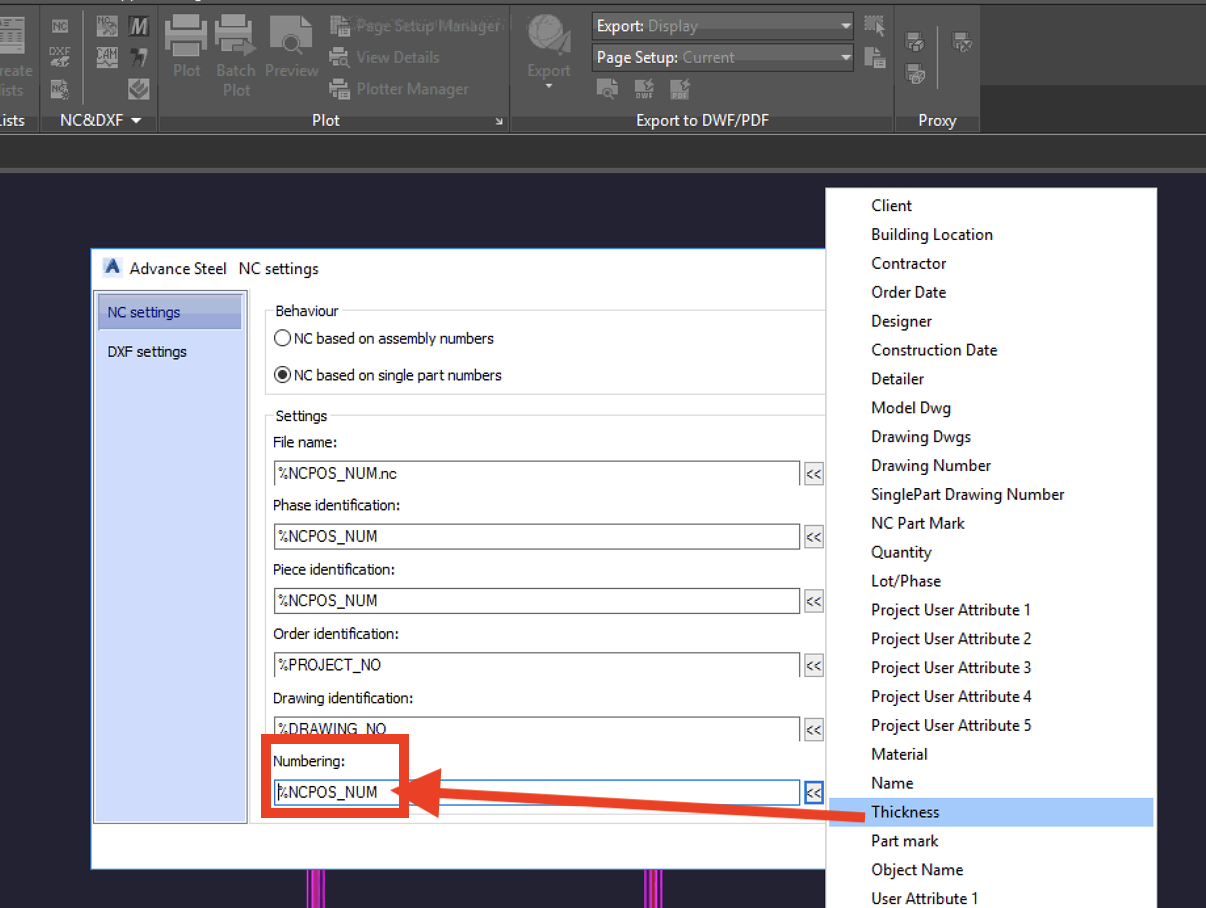 How to create NC files for plates with different thickness in Advance ...