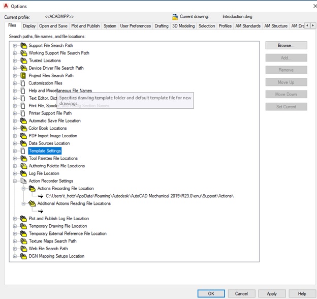 Opening a drawing through Windows explorer creates %RoamableRootFolder ...