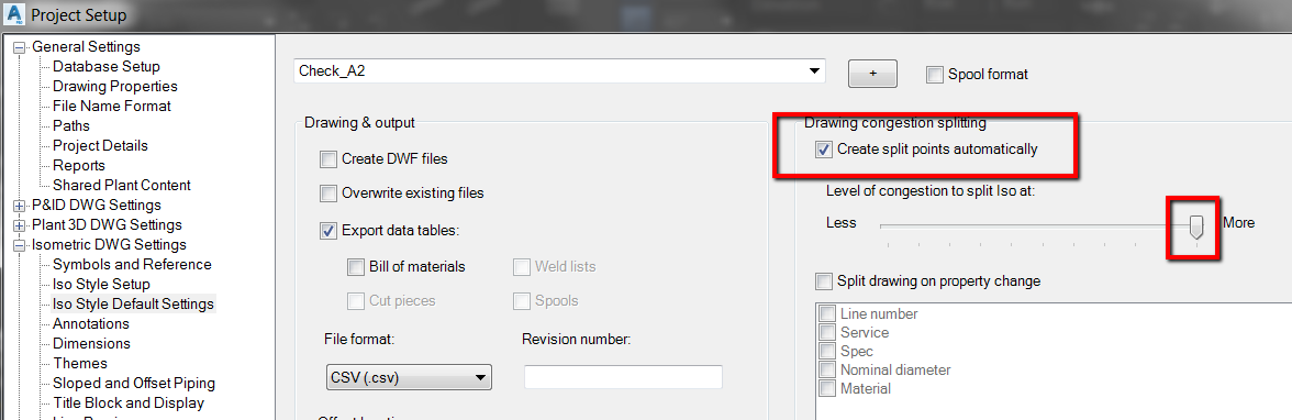 How to enforce AutoCAD Plant 3D to get as few isometric sheets as possible