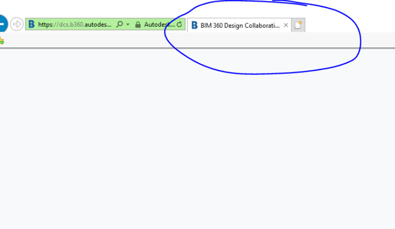 Aparece una página en blanco al intentar acceder a ACC Design ...