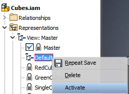 "The current Design View Representation is locked. Changes against it ...