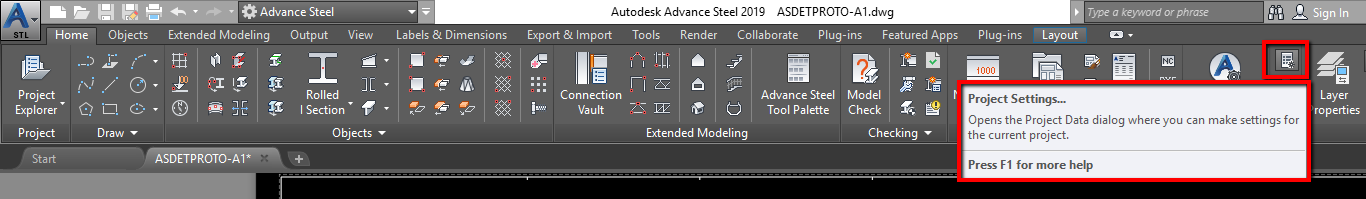 How To Change Dimension Units In Advance Steel Detail Drawing