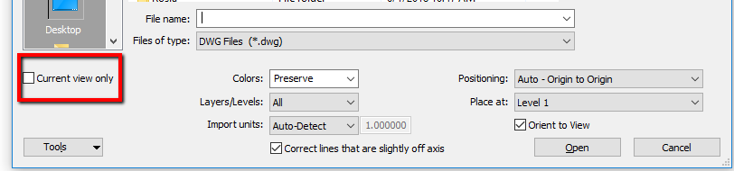 How to import image into Revit and make it visible for all floor plans