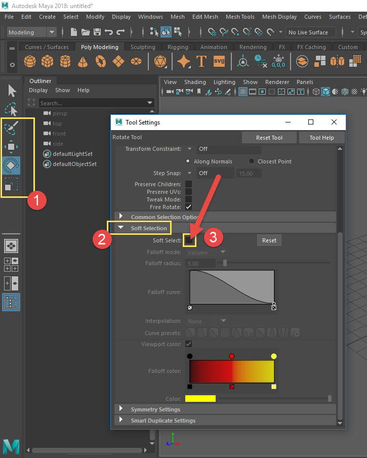 Cannot Select A Single Vertex Edge Or Face In Maya Maya Autodesk Knowledge Network