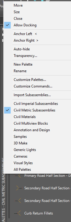 Country specific sub-assemblies and tools missing from Civil 3D tool ...