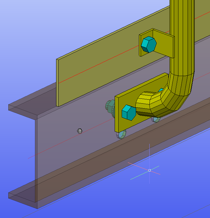 Monowills handrail shows incorrect positions of connection plate and ...