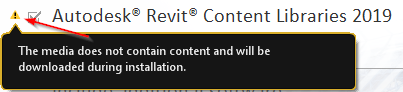Revit Content Libraries are not installed from a Revit deployment