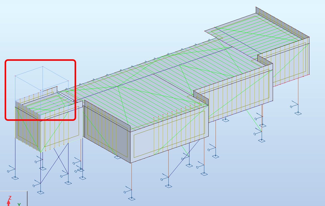 Only part of a model visible on the viewer in Robot Structural Analysis