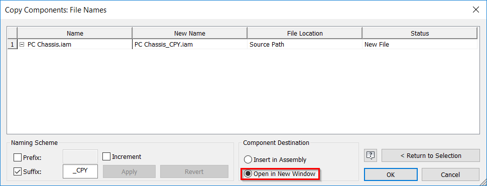 Specific parts are not visible in a drawing view and the drawing tree ...