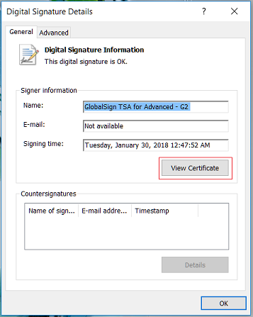 How to check for digital signature validity of an Autodesk content.