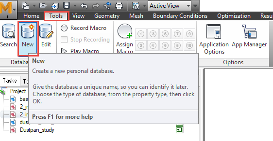How to create and save a custom injection molding machine in Moldflow