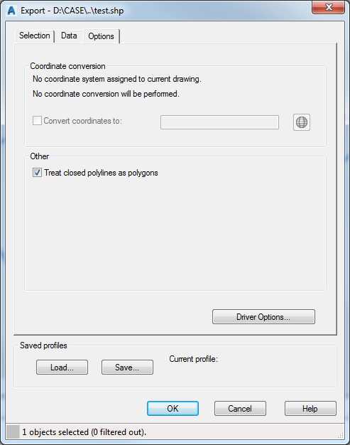 Using The Mapexport Command In Autocad Map 3d To Export Polygon Does