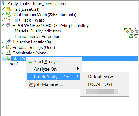 How to utilize the Simulation Job Manager Batch Queue in Moldflow