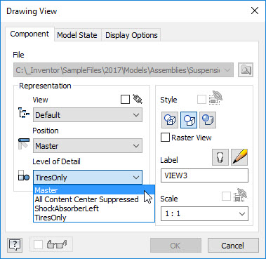 So ändern Sie die Detailgenauigkeit oder den Modellzustand in eine ...