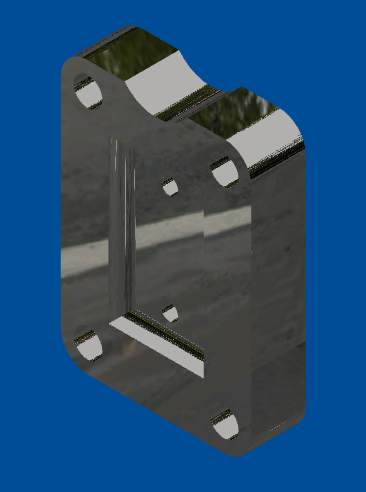 How to suppress environment reflection in assembly / part environment in Inventor