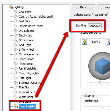 How to suppress environment reflection in assembly / part environment in Inventor