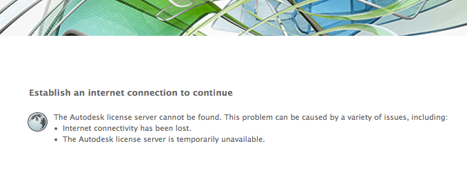 "Establish an Internet connection to continue" when activating an ...