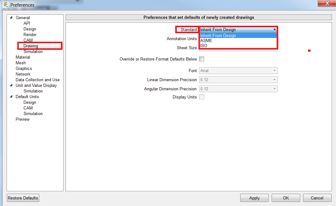Creating first and third angle projected views in Fusion
