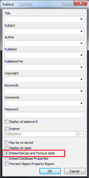 Advance Steel: How to convert the 3D model and points cloud to NWD file