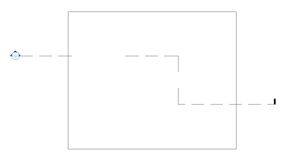 Revit section gap segment dissapear when Crop View goes through