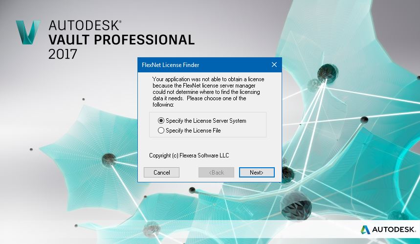 I am unable to access by Standalone Vault client license