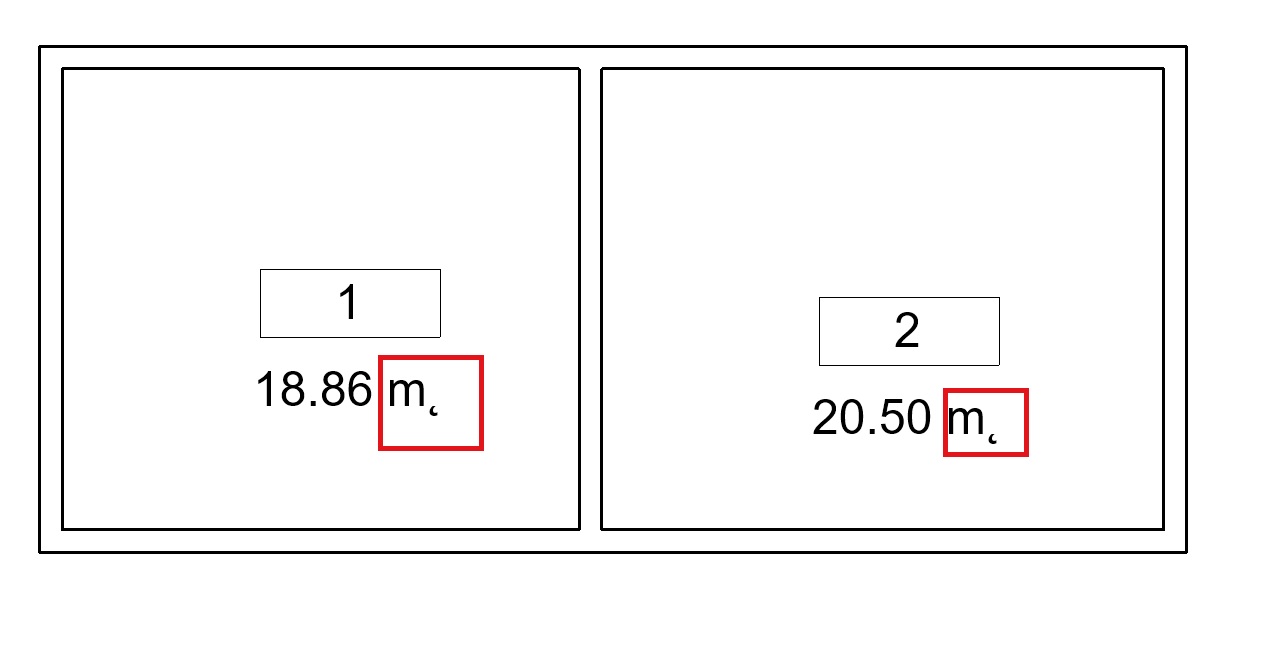 Square meters units and cubic meters units wrongly displayed