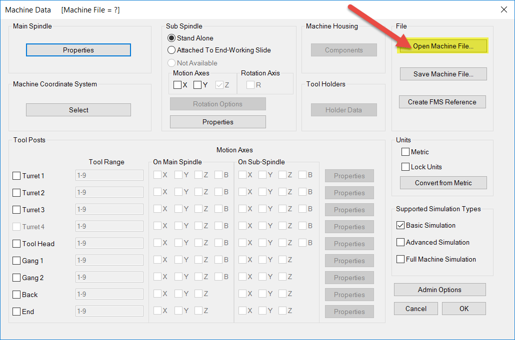 How to use a PartMaker full machine simulation kit