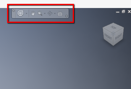 Inventor 2018: Navigation bar's docking position reverts to 'Link to ViewCube' after restart