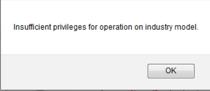 Insufficient privileges for operation on Industry Model with AutoCAD ...