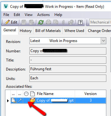 Vault Status icons are not represented in the associated files list of ...