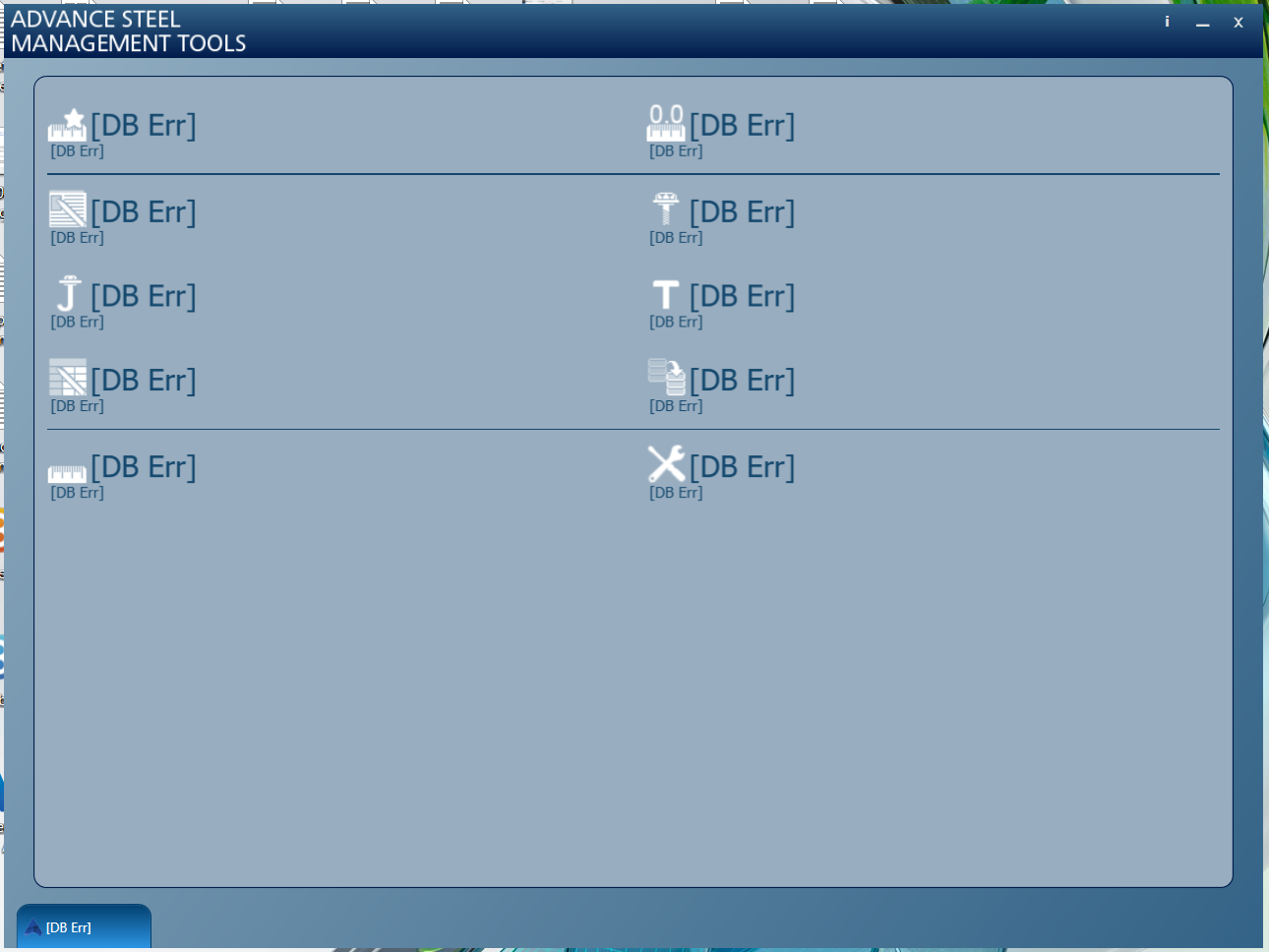"Error writing section, errorcode -1" when generating user section in Advance Steel
