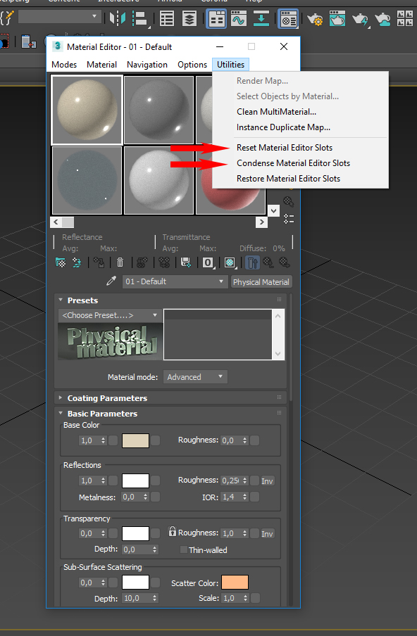 Material Editor is very slow to start after opening a file in 3ds Max 2018