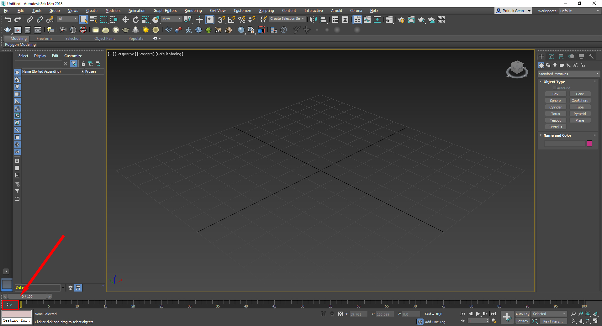 Mini Curve Editor does not open in 3ds Max 2018