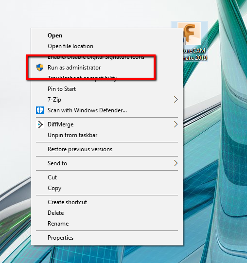 Every time FeatureCAM is opened it asks to initialize the tool database.