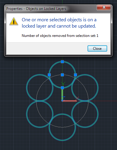 Cannot edit array source object due to locked layer