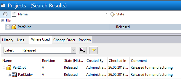 How to search for parts and assemblies without an associated drawing in ...