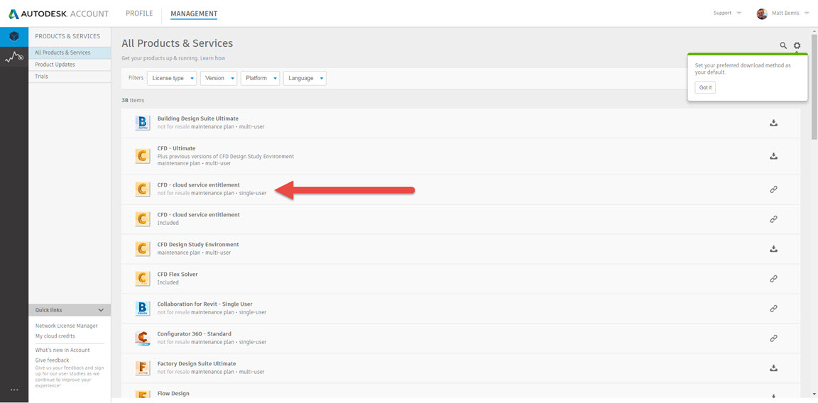 在 Autodesk CFD 或 Moldflow 中使用远程服务求解时出现错误：“您不具有访问此远程服务的权限”