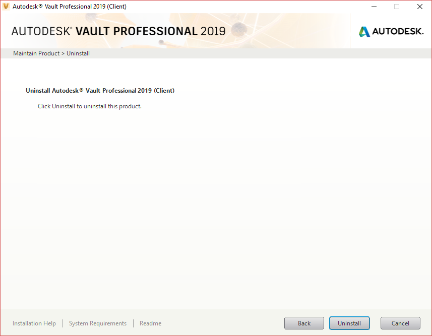 Uninstalling and reinstalling the Vault Client